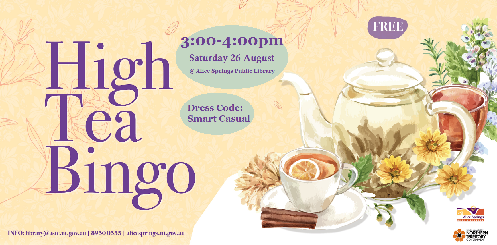 Web-Banner-High-Tea-Bingo | COTA NT | Voice for Territory Seniors